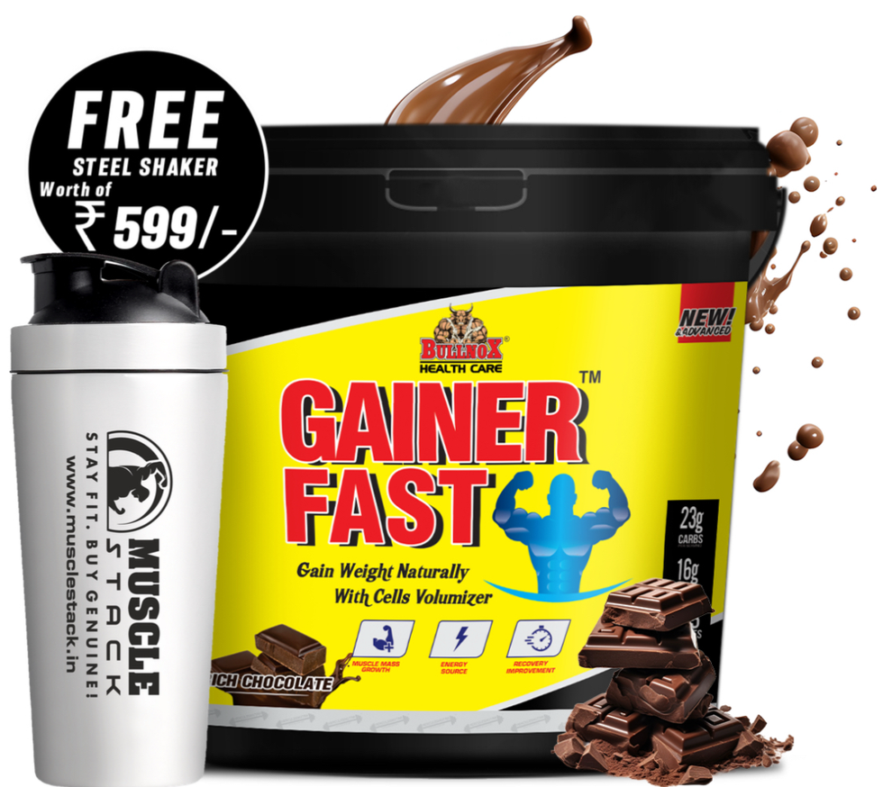 Bullnox Gainer Fast Weight Gainer – Muscle Stack