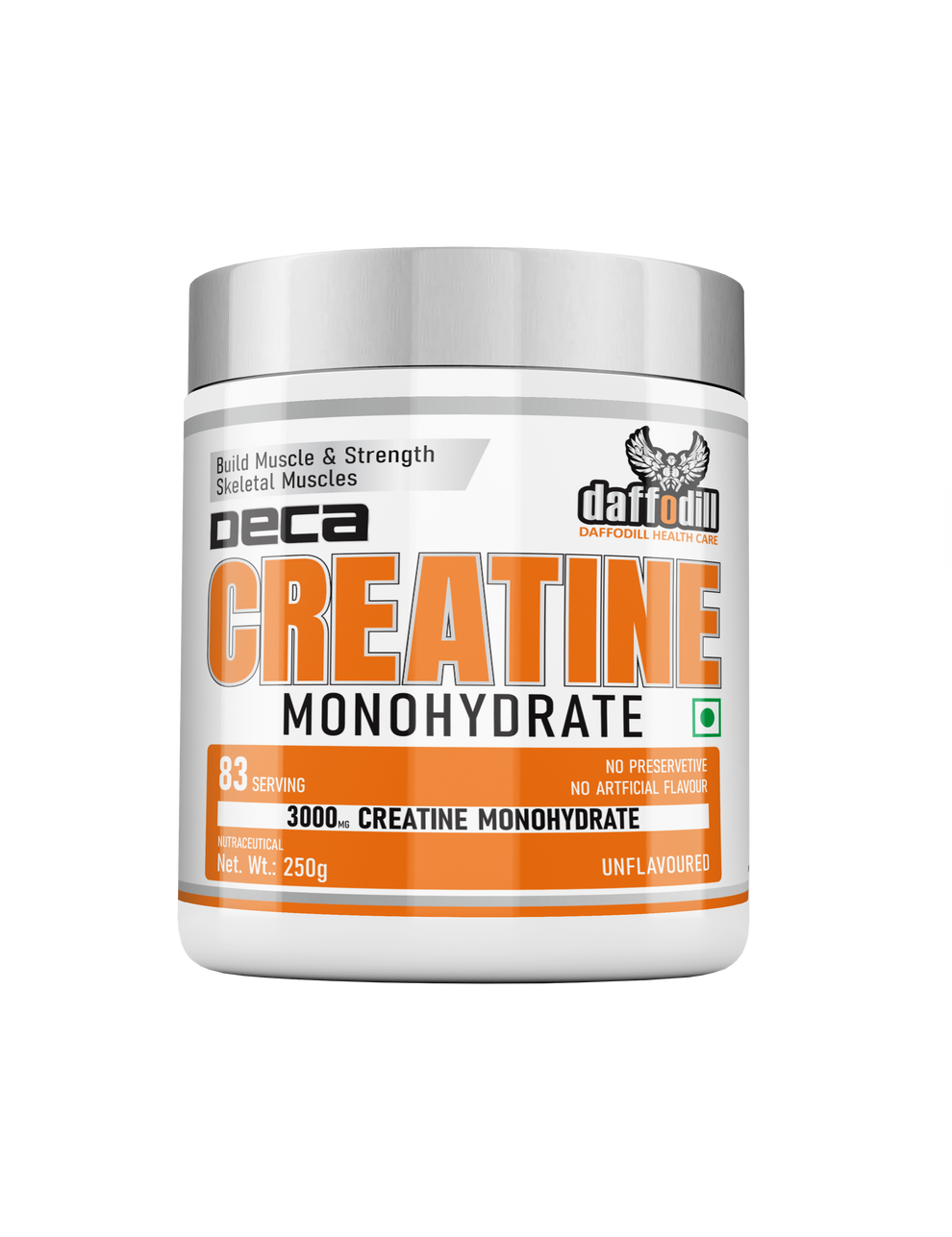 Daffodill Deca Creatine Monohydrate 250 Gm – Muscle Stack