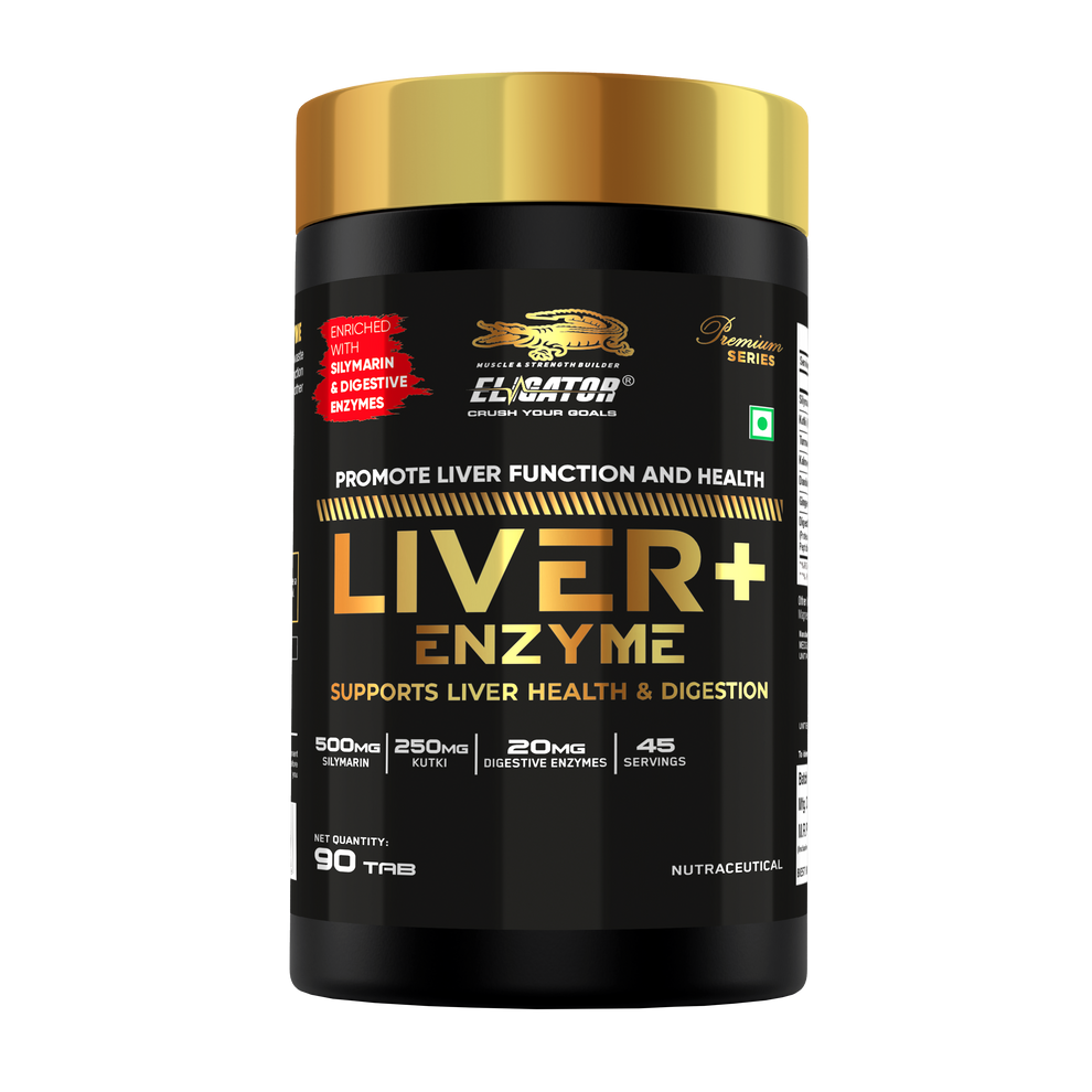 Eligator Nutrition Premium Series Liver + Enzyme 90 Tablets – Muscle Stack