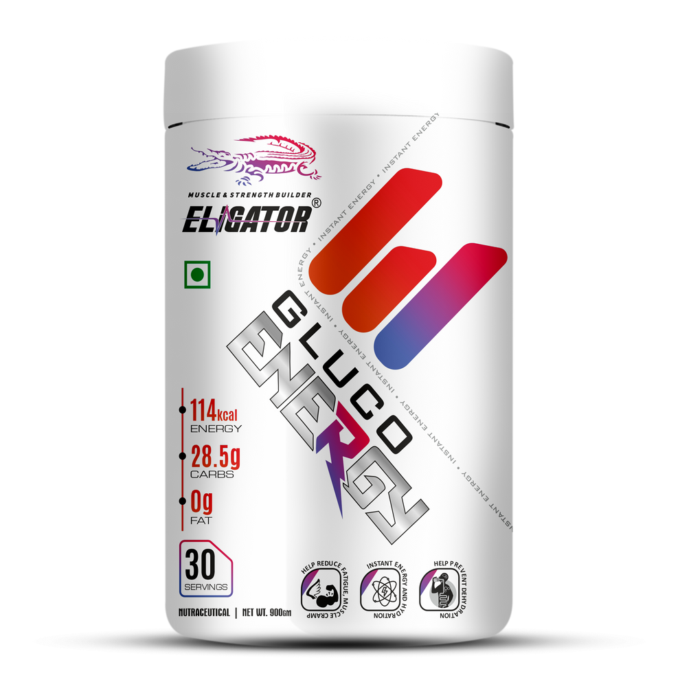 Eligator Nutrition Gluco Energy 900 Gm – Muscle Stack