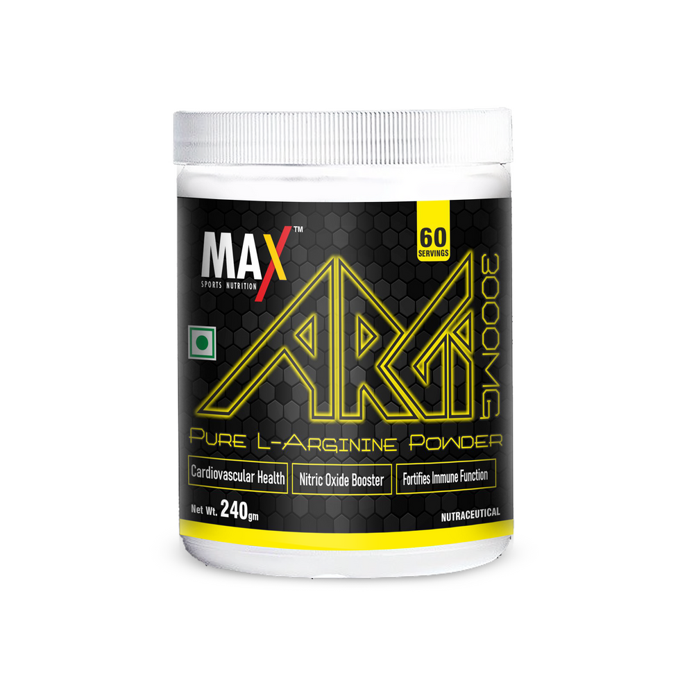 Max Sports L Arginine 3000 Mg Powder – Muscle Stack