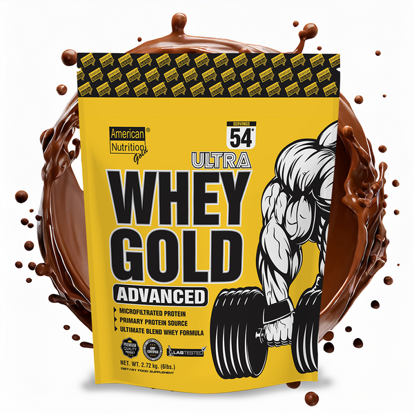 American Nutrition Ultra Whey gold Chocolate 2.7 Kg – Muscle Stack